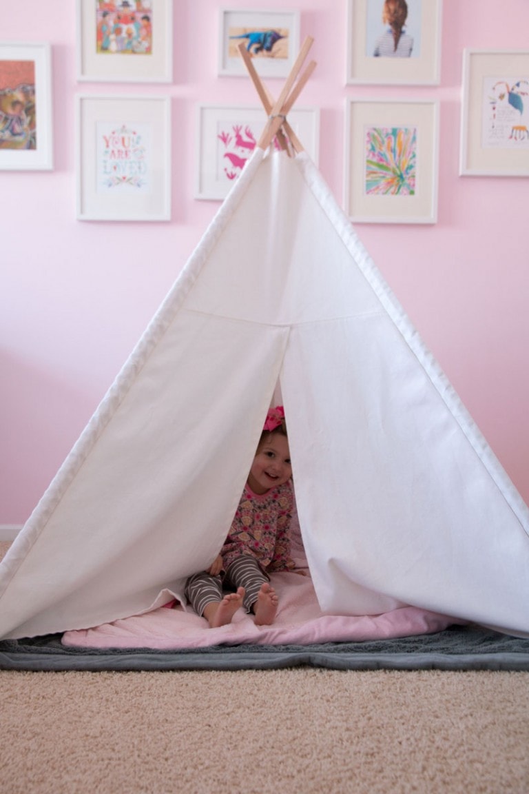 DIY Teepee - DIY Kids Teepee