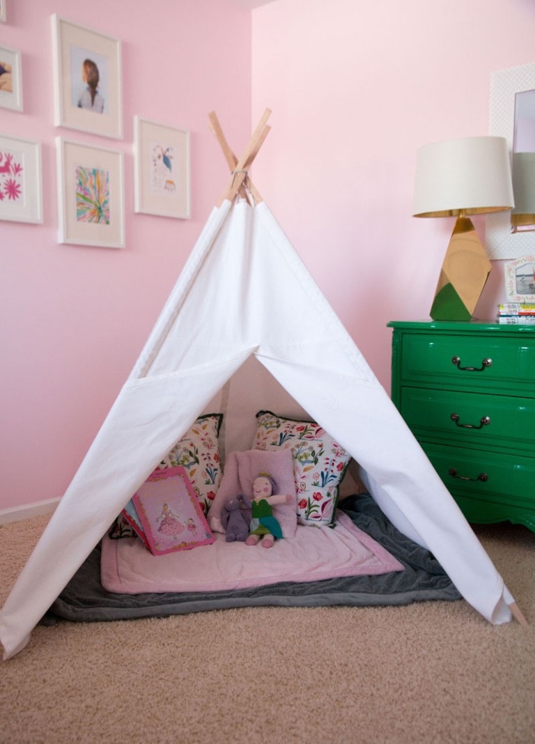 DIY Teepee - DIY Kids Teepee