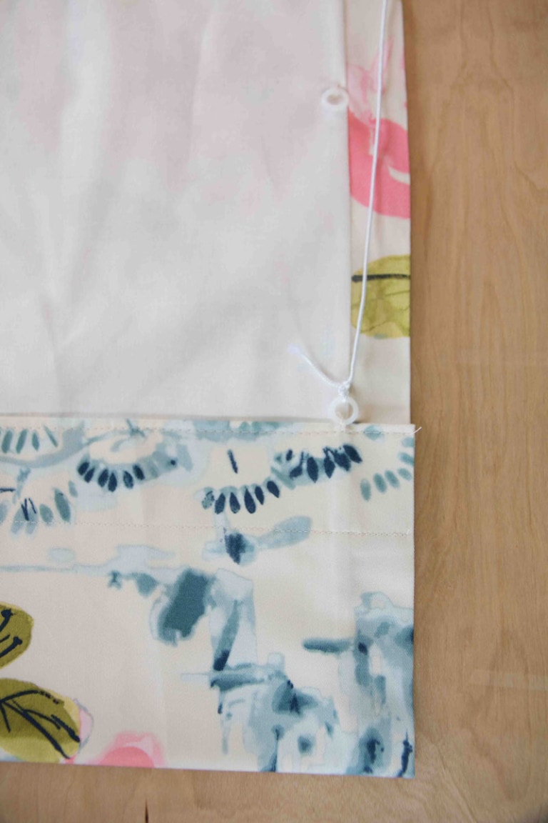 DIY Roman Shade: Make Your Own Roman Shade Tutorial