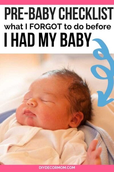 21 Things To Do Before You Give Birth You're Forgetting January 2026