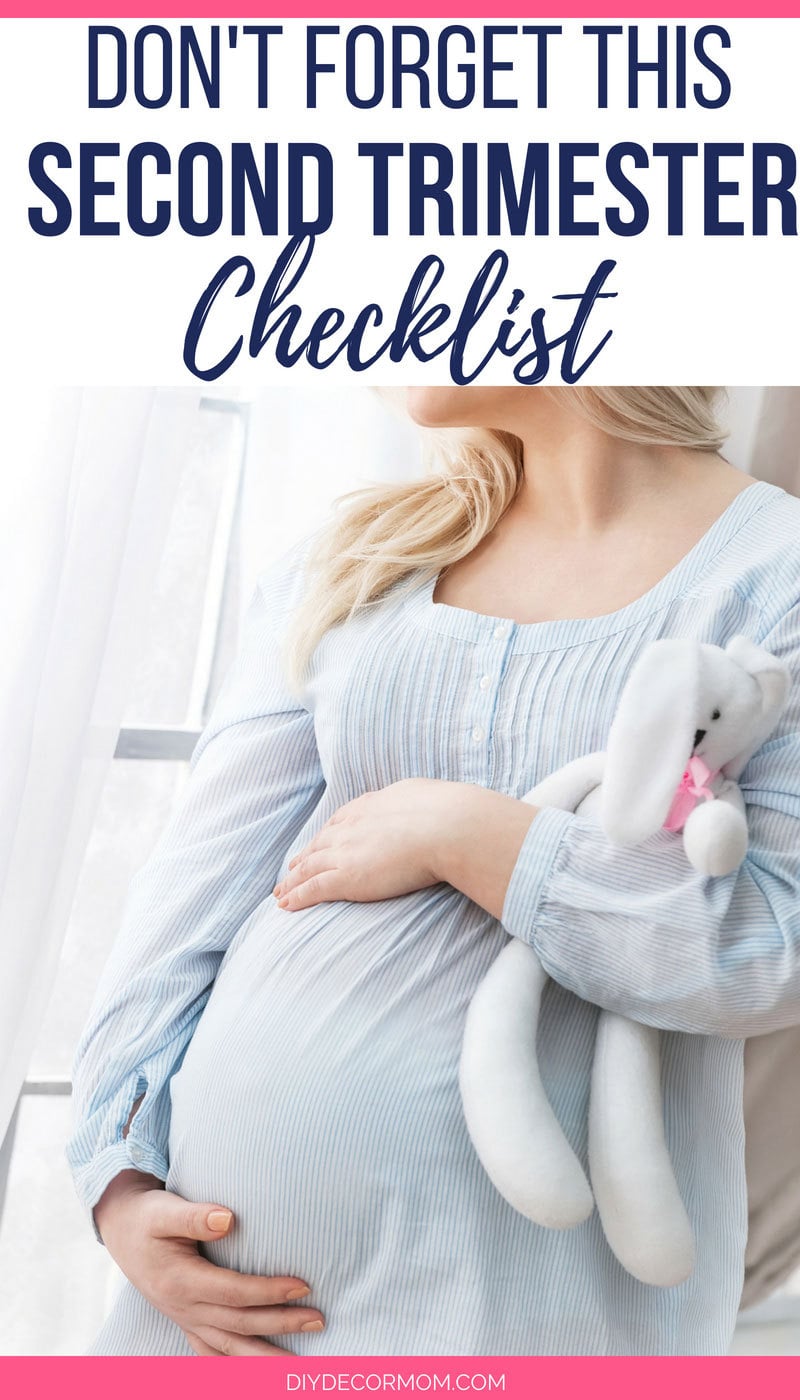 Second Trimester Pregnancy To Do List | Motherhood Easier