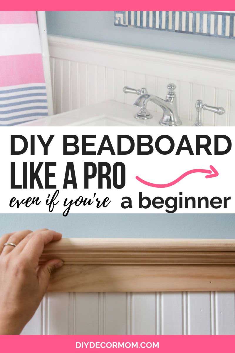 Beadboard Bathroom How To Diy Beadboard That Looks Professional