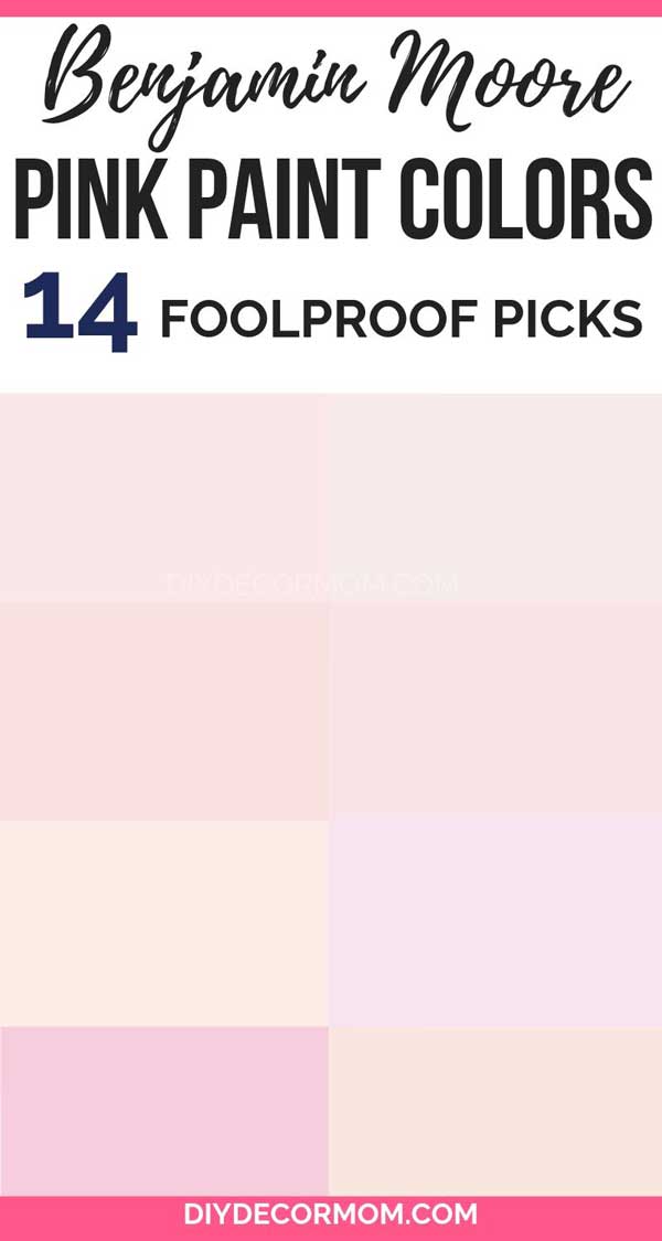 Pink Paint Colors: The Best Pink Paint Colors for Girls Bedrooms - DIY ...