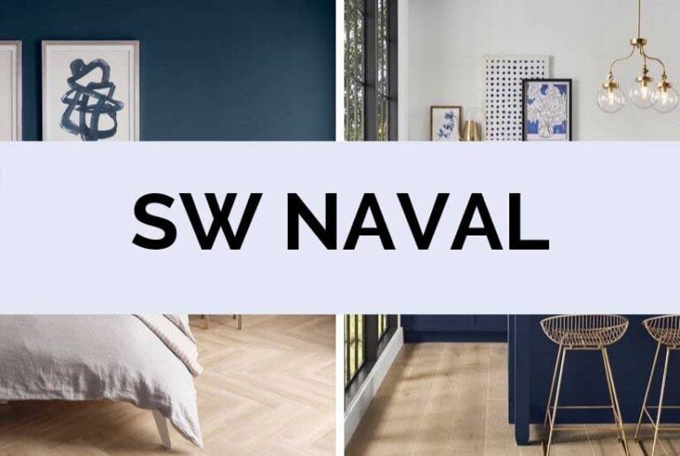 Sherwin-Williams Naval: Navy Blue Paint Color of The Year - DIY Decor Mom