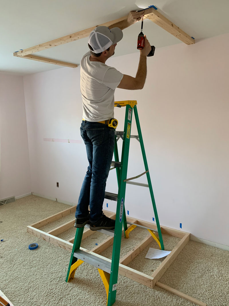 DIY Built-in Bunk Beds: How We Made Our Girls Bunk Beds - DIY Decor Mom