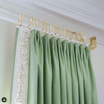 DIY Lucite Curtain Rod: Custom Acrylic Curtain Rod - DIY Decor Mom